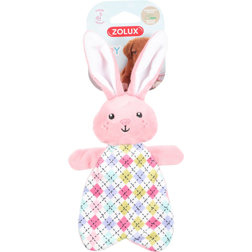 ZOLUX PUPPY TINY jucarie de plus pentru catei, roz :: Câini :: Jucarii ...