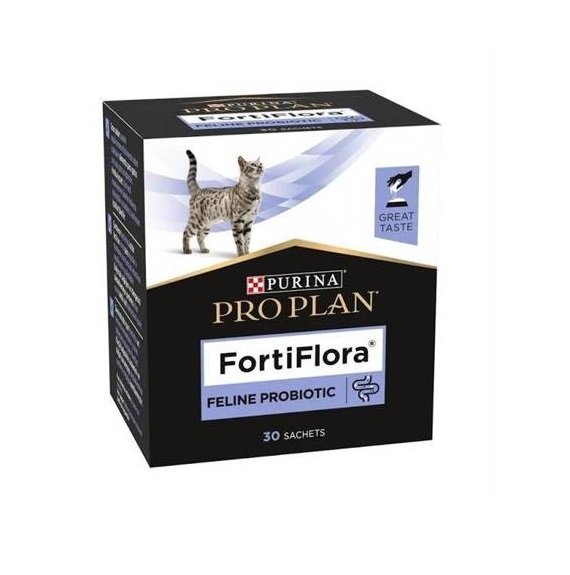 PURINA PRO PLAN Fotrti Flora 30 x 1g Probiotice pentru pisici :: Pisici ...