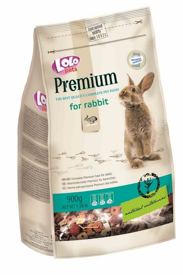 LOLO PETS Premium iepure 900 g :: Rozătoare :: Hrană și recompense ...